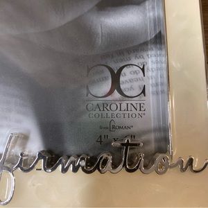 Accents | Roman Caroline Collection Confirmation Photo Picture Frame 4 ...